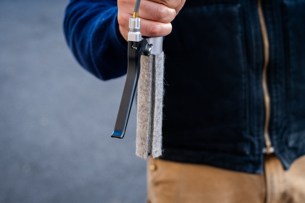 Wool Felt Grips. Somewhat DIY – Rivendell Bicycle Works