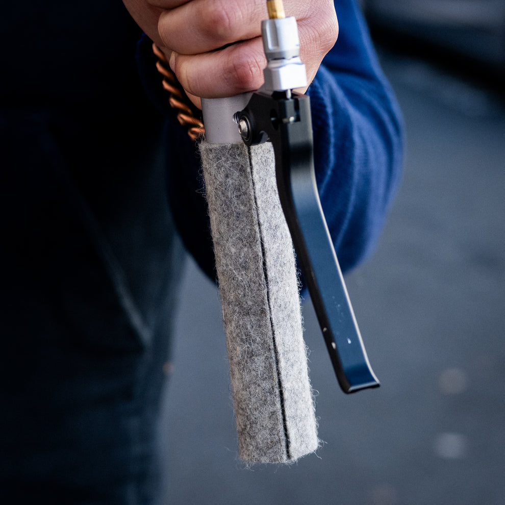 Wool Felt Grips. Somewhat DIY – Rivendell Bicycle Works