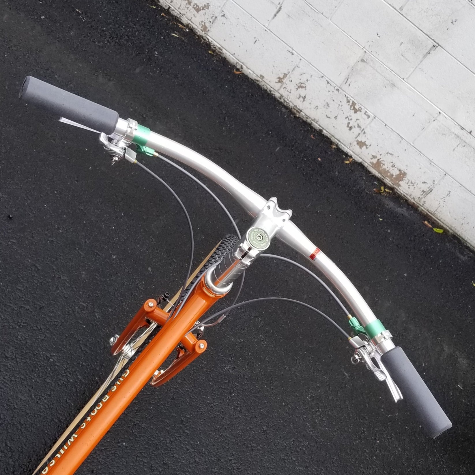 Handlebar - Nitto - Bull bar 70cm x 31.8 (B901RAA) – Rivendell Bicycle ...
