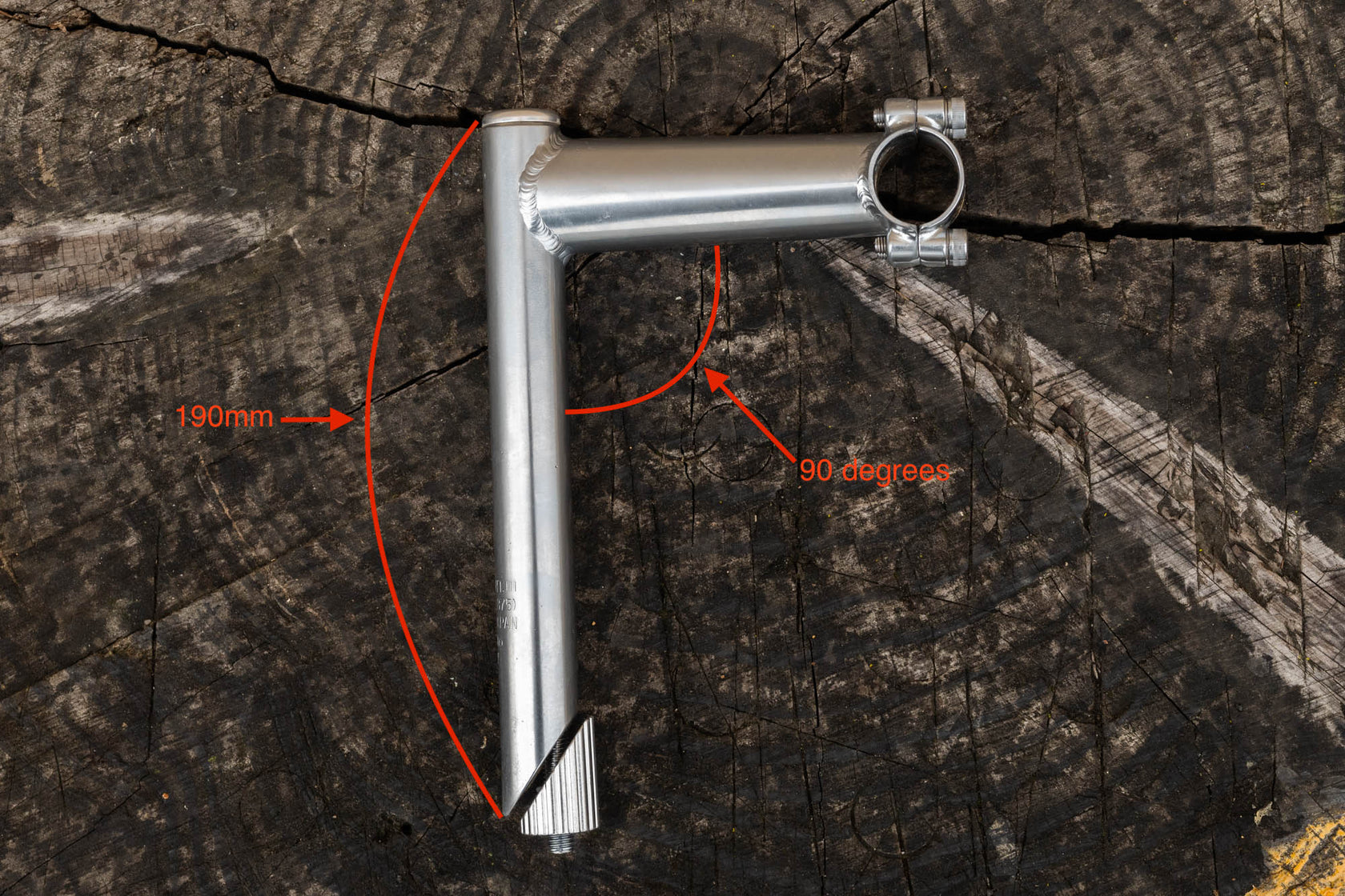 Stem - Nitto 90-190 – Rivendell Bicycle Works