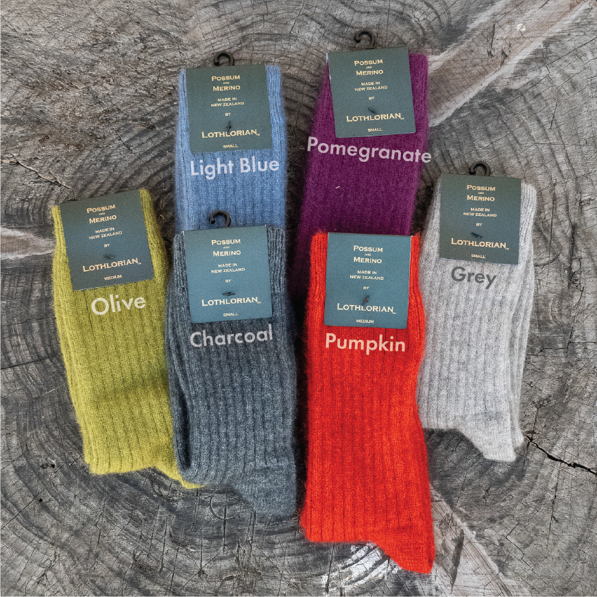 Possum Merino Socks from New Zealand – Rivendell Bicycle Works