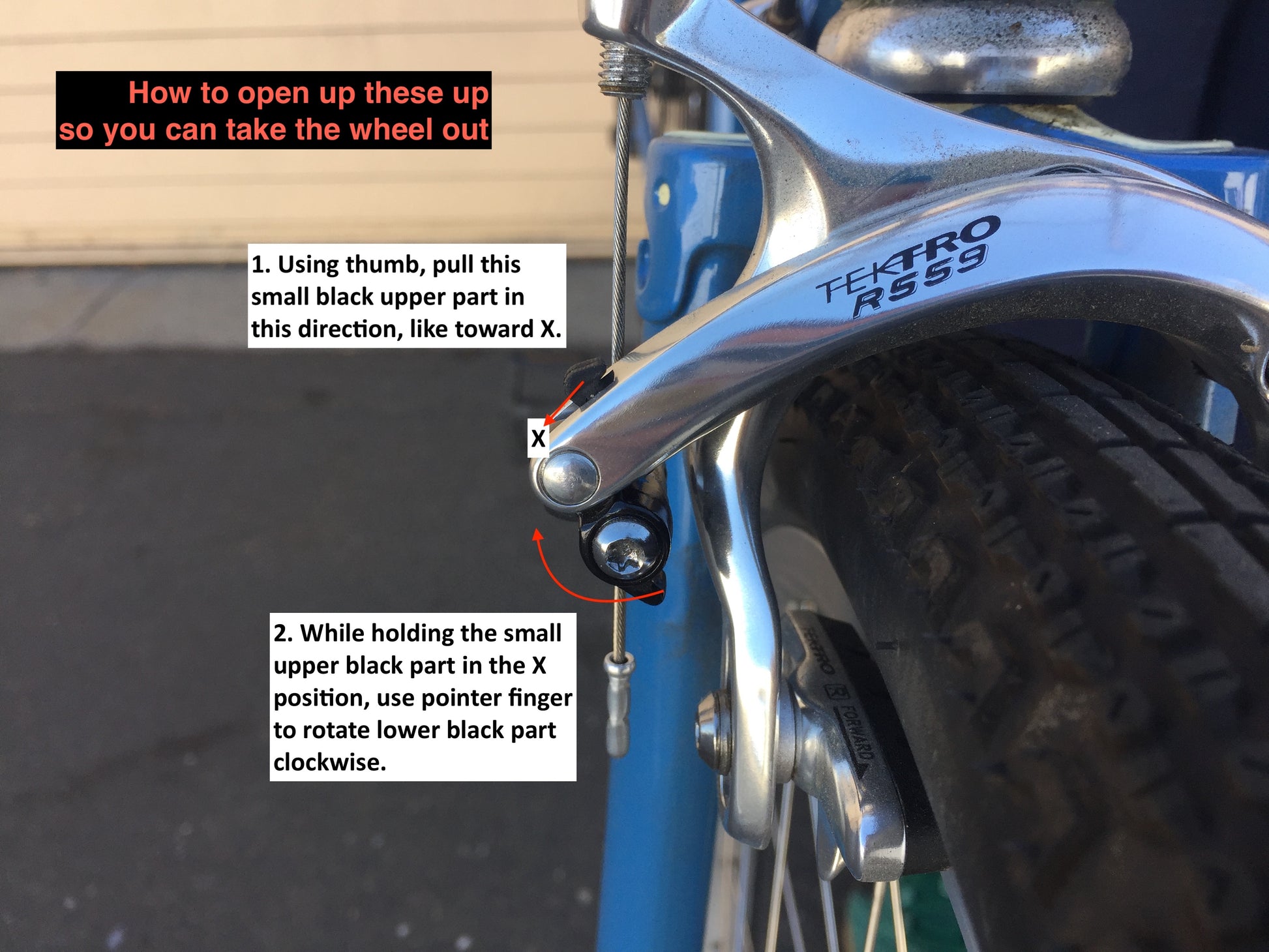 Brakes - Sidepull - Tektro R559, allen – Rivendell Bicycle Works