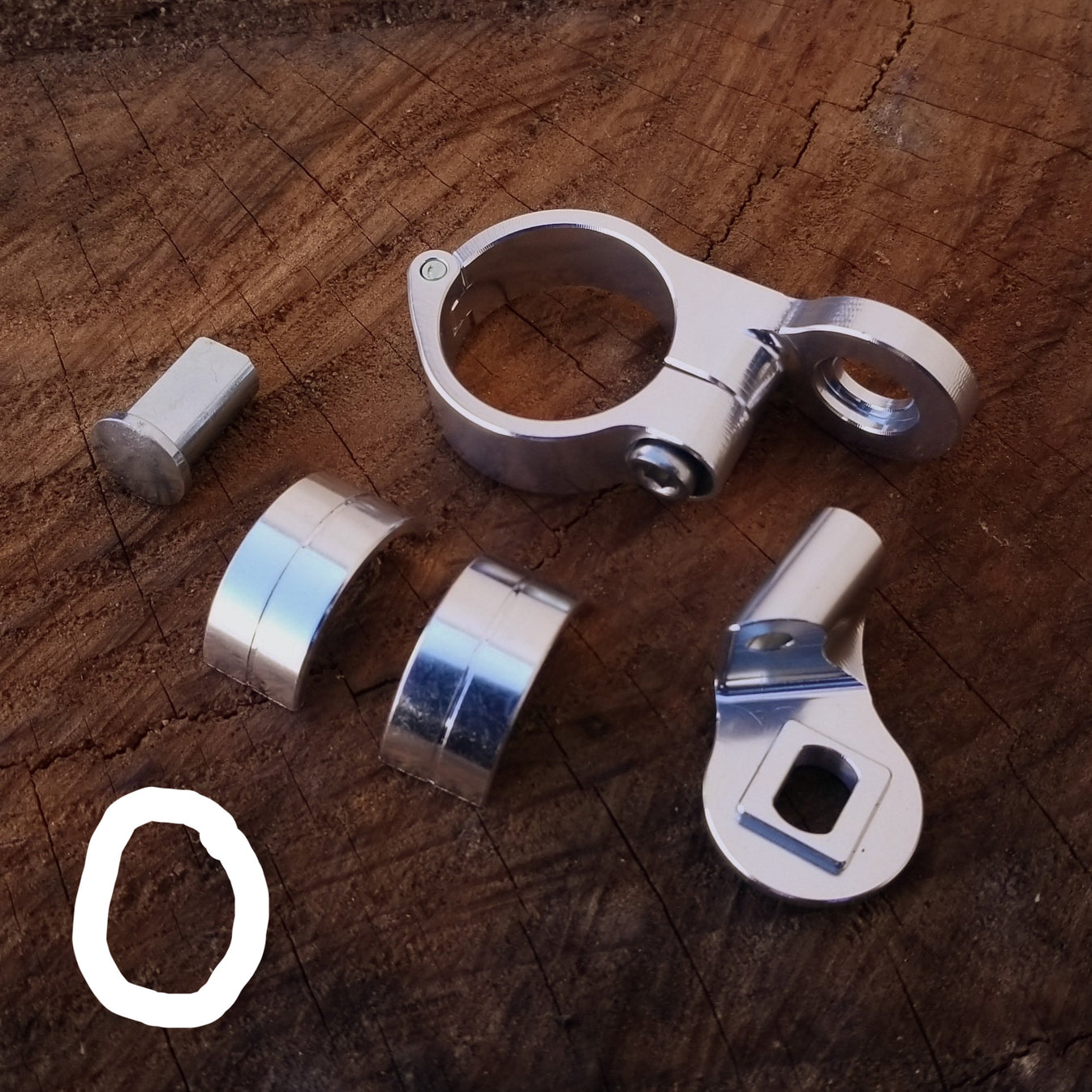 ThumbShifter Mount handlebar clamp for Silver shifters (each ...