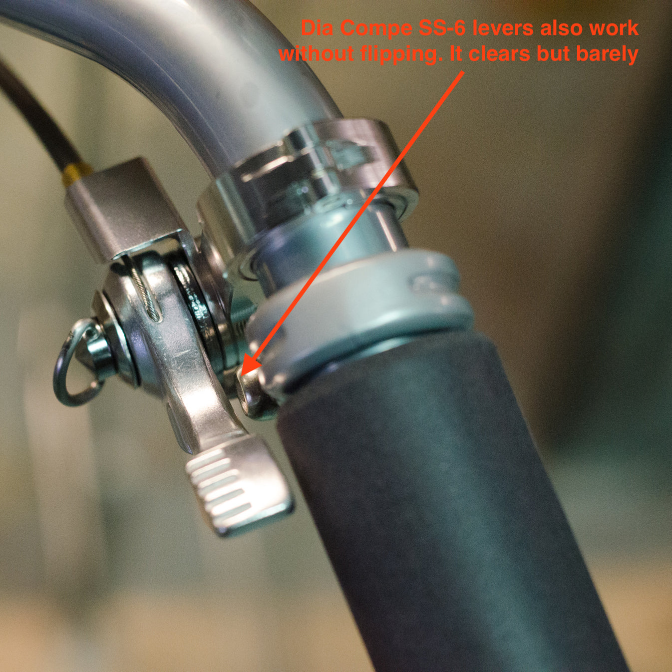 Shifter Mount - Silver Thumb Shifter Handlebar Clamp(each) – Rivendell ...